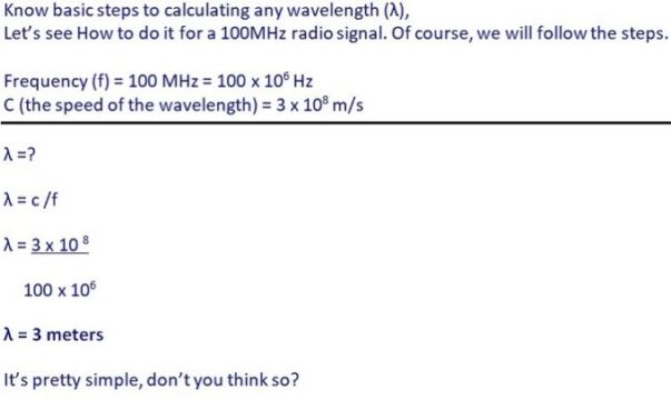 What Is The Wavelength Of A 100-MHz ("FM 100") Radio Signal?